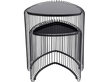 WIRE TRIANGLE coffee table By KARE Design