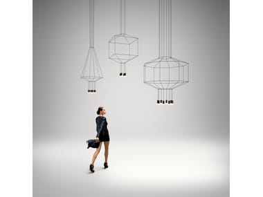 WIREFLOW 0300/0400 吊灯 By Vibia 设计师Arik Levy