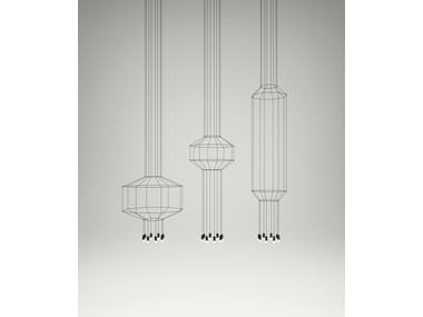 WIREFLOW 0300 / 0400 Pendant lamp By Vibia | design Arik Levy