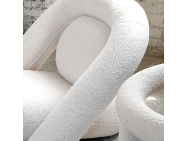 BUN Fabric armchair By WOO