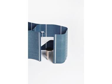 WORKBAYS FOCUS Acoustic fabric office booth By Vitra | design Ronan ...