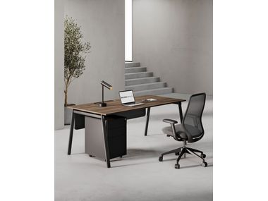 AVA MDF executive desk with drawers By WORKSPACE