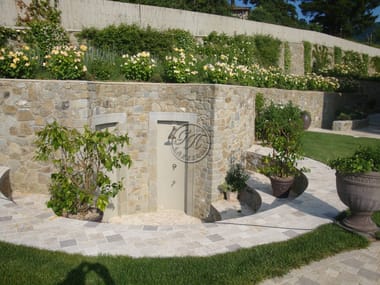 Wall-mounted outdoor shower By GH LAZZERINI