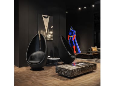 WE-003/H Leather easy chair By Wayne Enterprises Home Collection