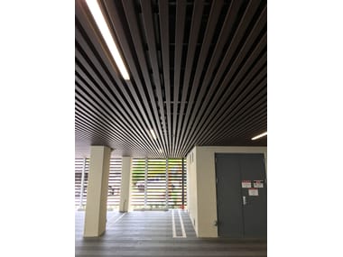 WOODN MODULATUS TH6050 Wood-product ceiling tiles By Woodn Greenwood