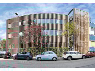 WOODN VERSATILIS JF18041 Composite wood solar shading By Woodn Greenwood