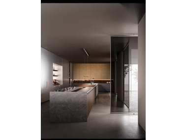 Modular kitchen system XILA By Boffi design Luigi Massoni