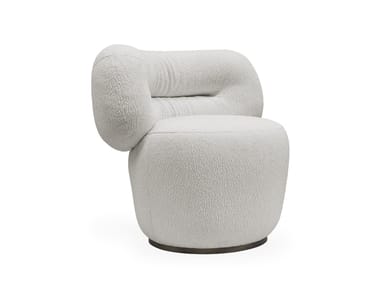 ZELDA | Easy chair Fabric armchair with armrests By Essential Home ...