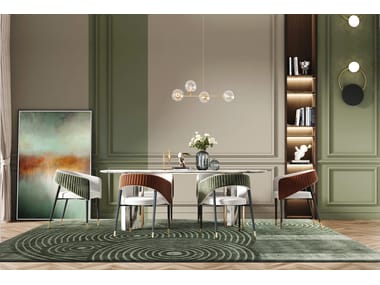 ZEN | Rectangular rug Rug By SITAP Carpet Couture Italia