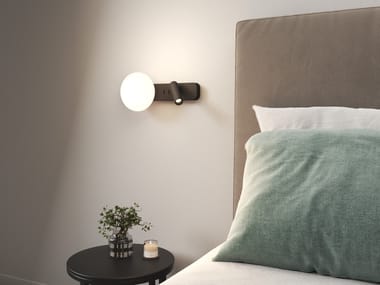 ZEPPO READER LED aluminium reading lamp with fixed arm By Astro ...