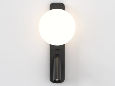 ZEPPO READER LED aluminium reading lamp with fixed arm By Astro ...