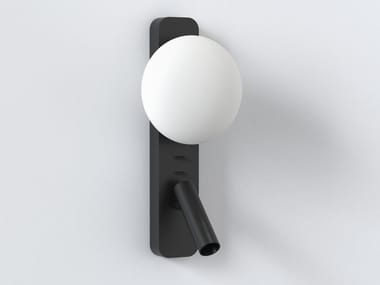 ZEPPO READER LED aluminium reading lamp with fixed arm By Astro ...