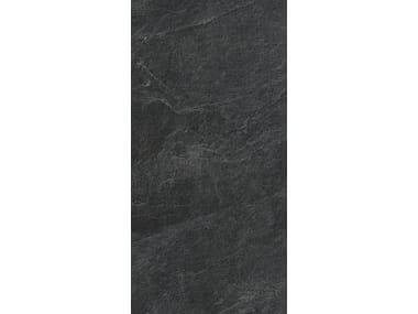 ZERO.3 STONE TRACE - ABYSS Porcelain stoneware wall/floor tiles with stone effect By Panaria ...