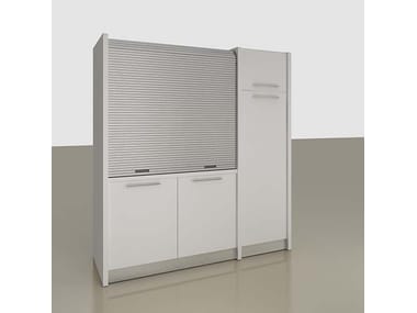 ZEUS K109 Hideaway wooden mini kitchen By Mobilspazio