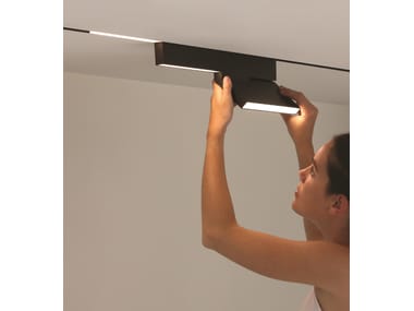 Recessed Anodized aluminium Track-Light °IN °Online Collection By Eden ...