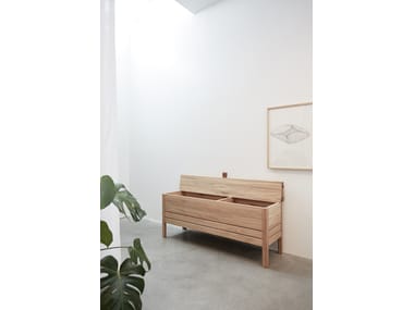 A LINE 111 | Oak storage chest Oak storage chest By Form & Refine ...