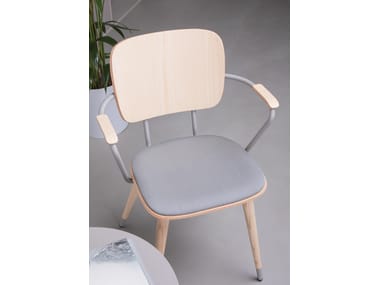 ABC | Chair with armrests ABC Collection By Vergés design Lázaro Rosa ...