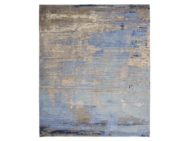 Handmade custom rug ABSTRACT 5 RED Abstract Collection By Thibault Van ...