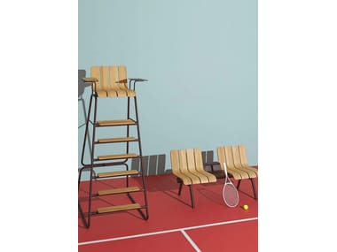 ACE UMPIRE CHAIR Players bench By Ethimo | design Patrick Norguet
