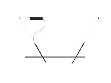 ACROSS Pendant lamp By Luceplan | design Pio & Tito Toso