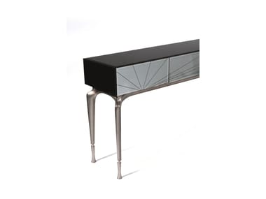 ALBA Mirrored glass console table with drawers By Visionnaire | design ...