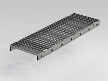 Aluminium suspended walkway By SVELT