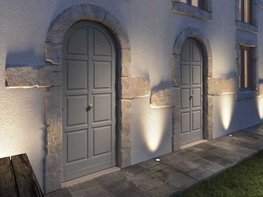 Arched exterior safety door ARCO Arco Collection By COCIF