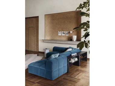 STRIPS SYSTEM Modular fabric sofa By arflex | design Cini Boeri