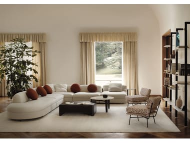 TABLET Round marble or wood coffee table By arflex | design Claesson ...