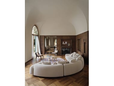 TABLET Round marble or wood coffee table By arflex | design Claesson ...