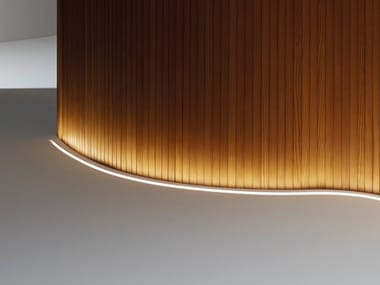 ASAI SIDE BEND Polyurethane linear lighting profile for LED modules By ...