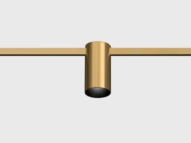 Satin brass track-Light AUROOM RECTANGULAR By Centrsvet