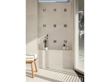 Indoor/outdoor porcelain stoneware wall/floor tiles AZUMA UP W Azuma Up ...
