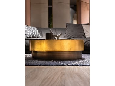 BAXTER - LOREN BRASS coffee table By In Stock