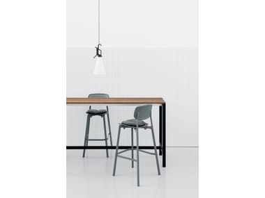 BE-EASY SLATTED | High table Be-Easy Slatted Collection By Kristalia