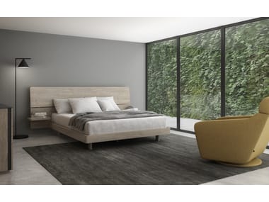 ALMA | Bed with integrated nightstands Alma Collection By Huppé design ...