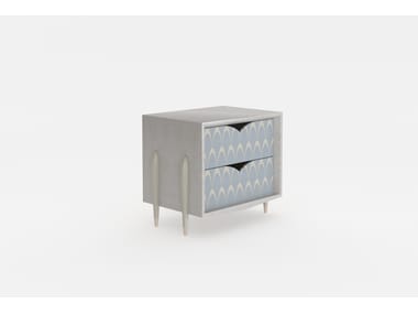 PEACOCK | Bedside table Peacock Collection By Mantellassi 1926