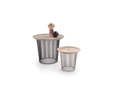 BERRY Round coffee table By Flexform