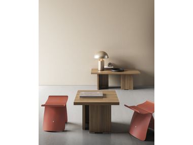Bistro side table Rectangular wooden high side table By DVO