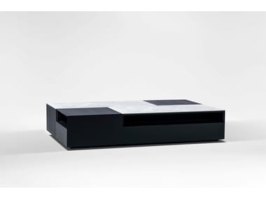 BLEND | Coffee table with storage space By CAMERICH