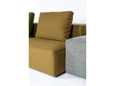 Modular fabric sofa BLOCKS By banne