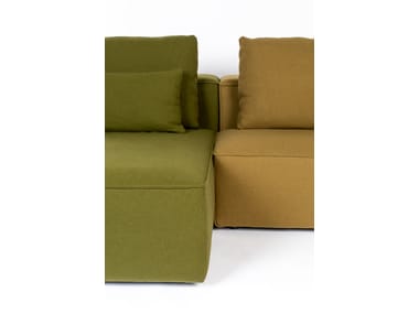 Modular fabric sofa BLOCKS By banne