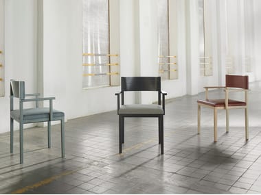 BOOGIE 22P chair By Very Wood design Christophe Pillet