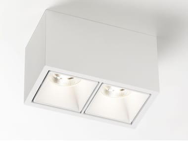 Halogen ceiling spotlight BOXY + By Delta Light