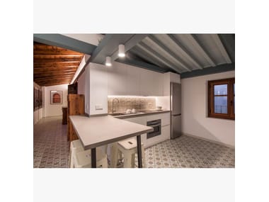 Round ceiling spotlight BOXY R Hi Boxy Collection By Delta Light