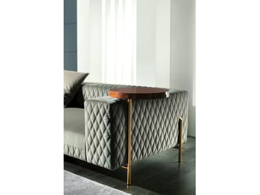 BRERA PLUS Sofá de esquina composable de terciopelo By Former In Italia