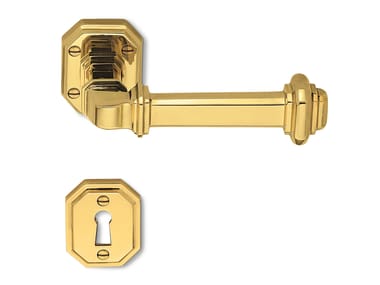 BUSIRI | Door handle with lock Brass door handle with lock By Colombo ...