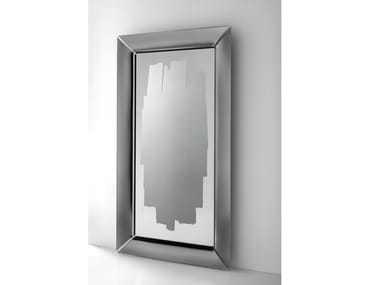 CAADRE WITH LIGHT Mirror By Fiam Italia | design Philippe Starck