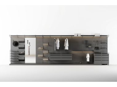 Custom metal walk-in wardrobe CADDY WARDROBE Caddy Collection By Ronda ...