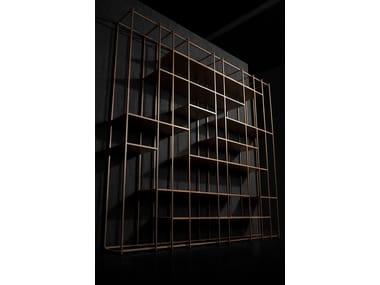 CAGE PURE bookcase By Henge design Massimo Castagna